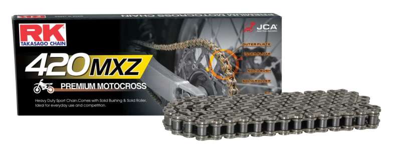 RK Chain 420MXZ-132L - Natural – Fuel Injector Connection