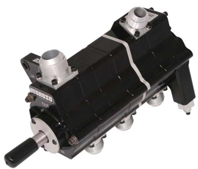 Moroso Black Series 3 Stage Dry Sump Oil Pump - Left Side - .875in Pre ...