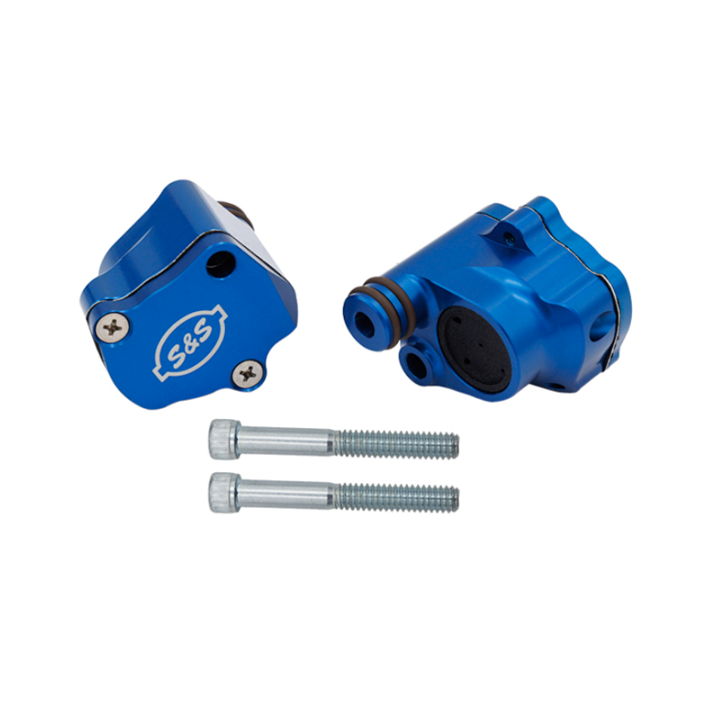 S&S Cycle M8 Models Billet Head Breather Kit – Fuel Injector Connection