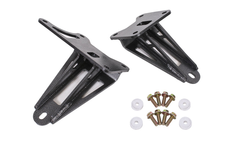 BMR 11-17 S197 Mustang Motor Mount Brackets - Black Hammertone – Fuel ...