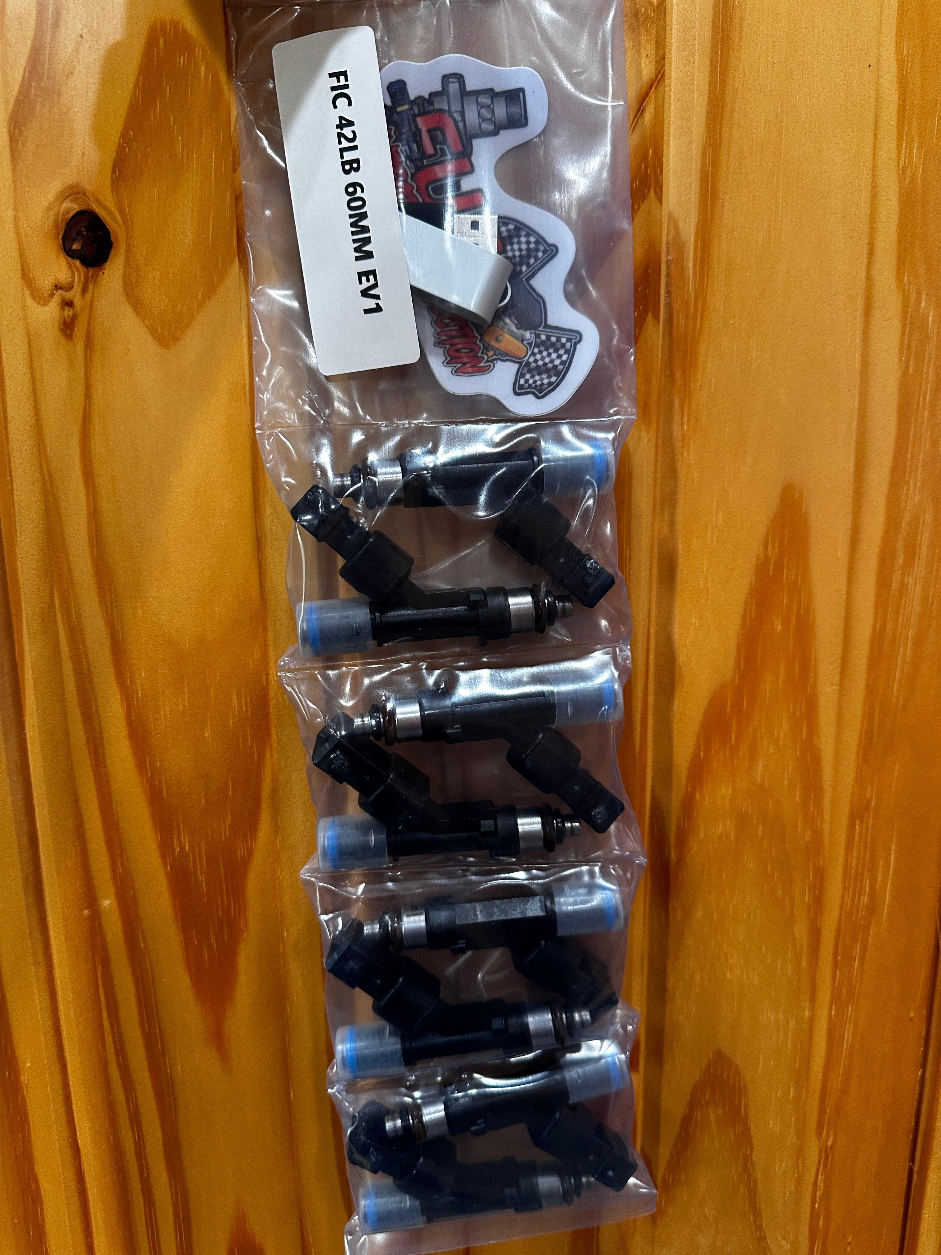 42LB 60MM EV1 or LS1 NEW OVERSTOCK Fuel Injectors Set of 8 – Fuel ...