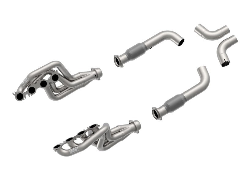 Kooks 2020 Mustang GT500 5.2L 2in x 3in SS Headers w/GREEN Catted Conn ...