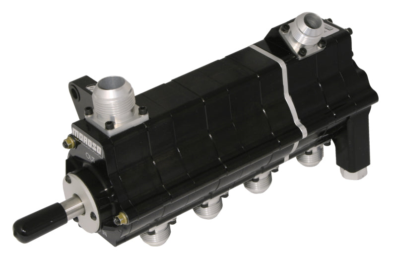 Moroso Black Series 4 Stage Dry Sump Oil Pump - Left Side - 1.100in Pr ...