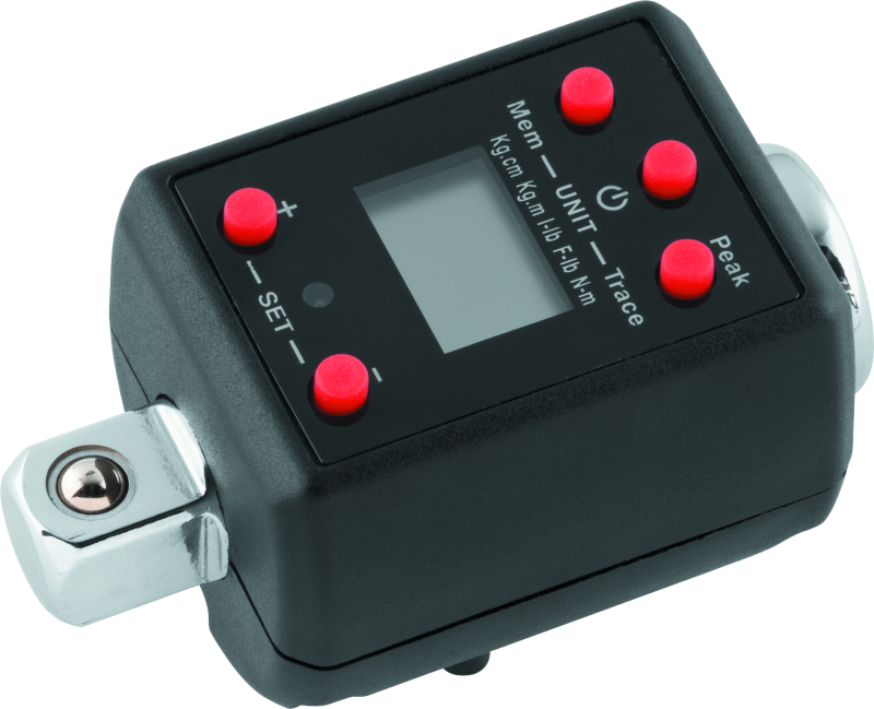 BikeMaster 1/2in Digital Torque Wrench Adapter – Fuel Injector Connection