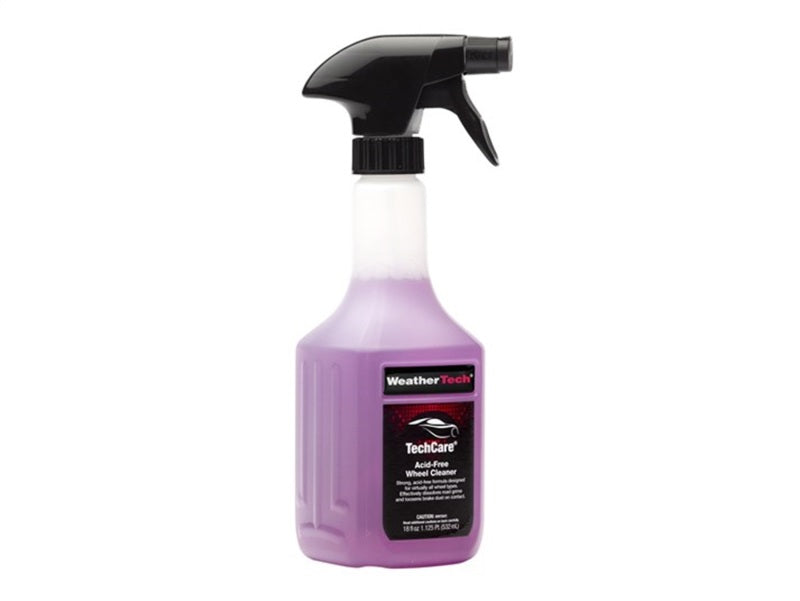 WeatherTech TechCare Acid-Free Wheel Cleaner Kit - 18oz Bottle – Fuel ...