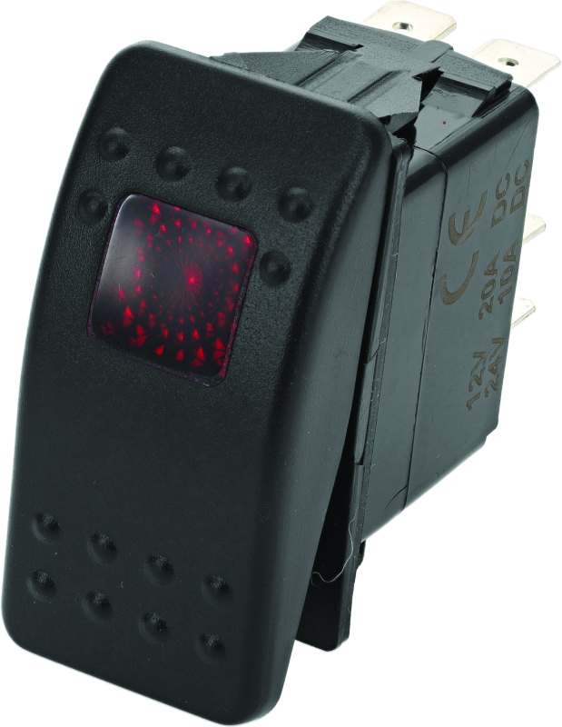 DragonFire Racing Lighted Switch On/Off Rocker Switch Red Lite – Fuel ...