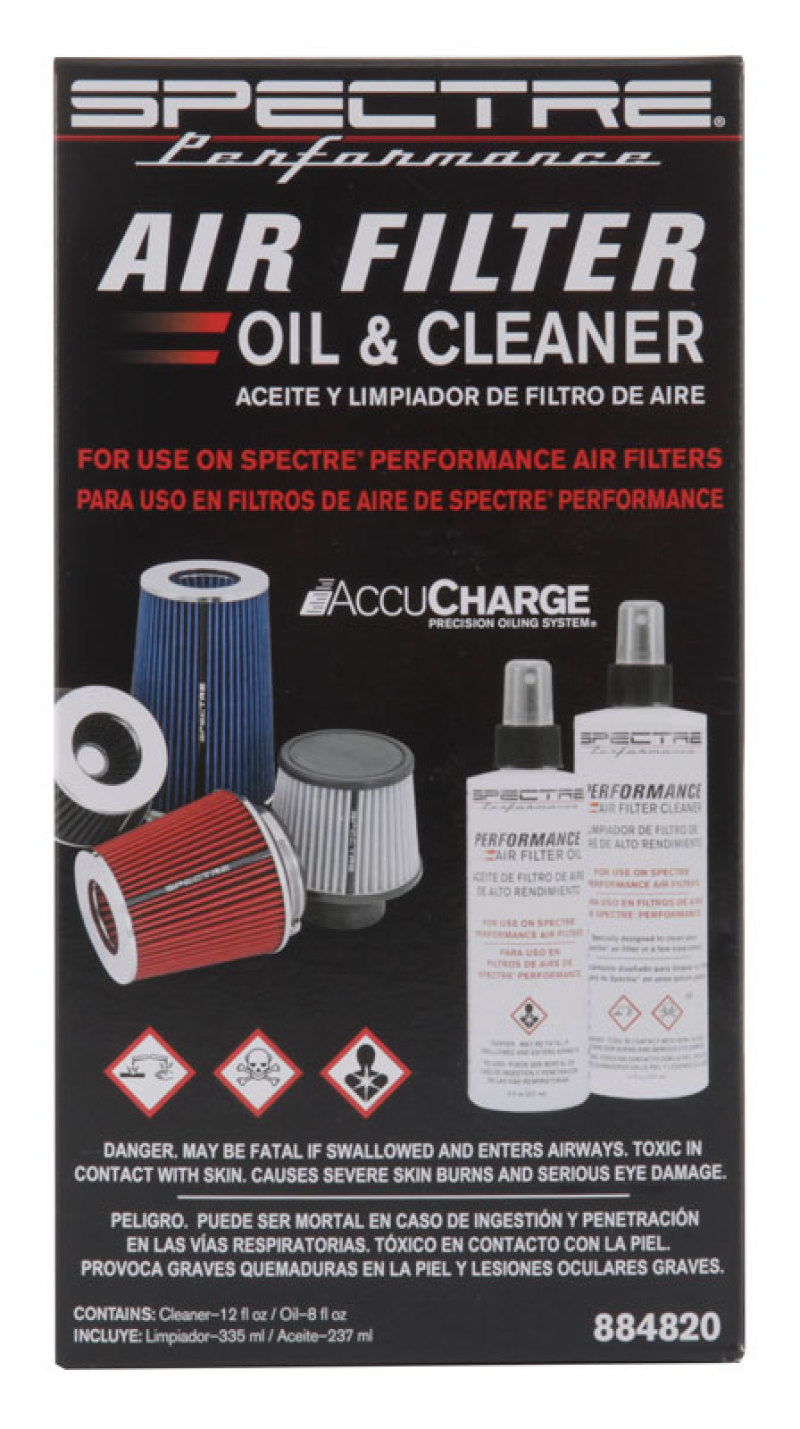 Spectre Accucharge Kit for HPR Filters - Clear – Fuel Injector Connection