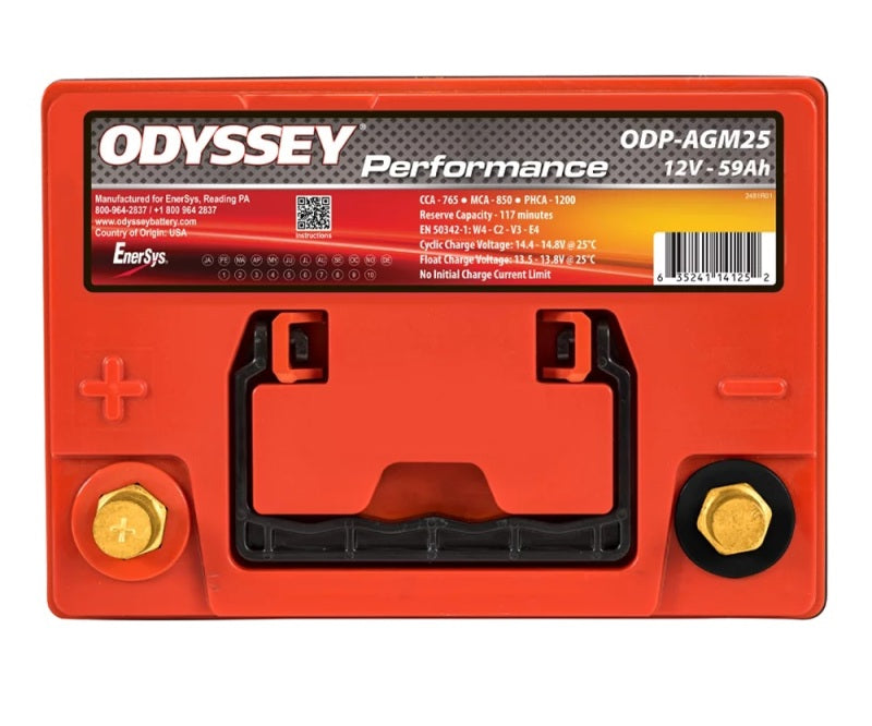 Odyssey Battery Auto/Truck Performance AGM Battery (25-PC1400) – Fuel ...