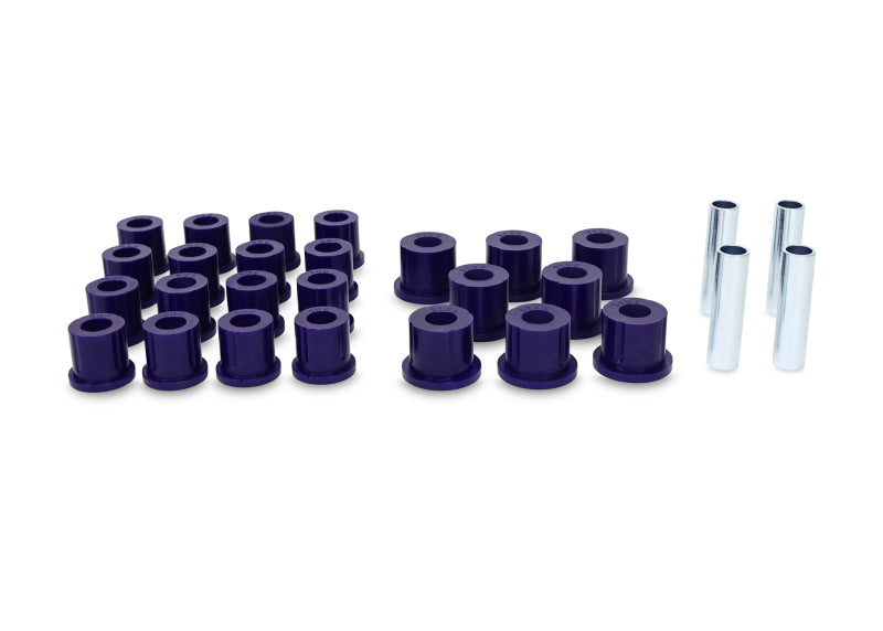 SuperPro 1987 Jeep Wrangler Sport & Leaf Spring Bushing Kit – Fuel ...