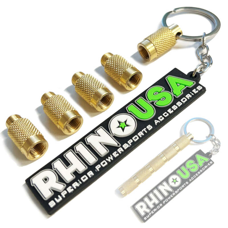 Rhino USA 0-60 Psi Tire Deflator Keychain – Fuel Injector Connection