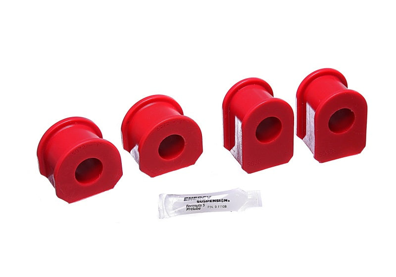 Energy Suspension 1in Bronco S/B Set - Red – Fuel Injector Connection